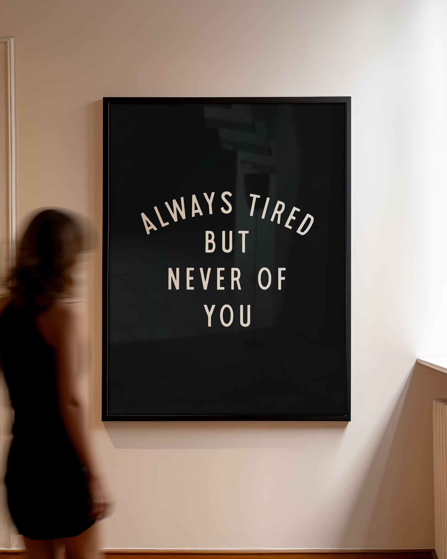 "Always Tired" Giclee Print – Pretty Salty Co.