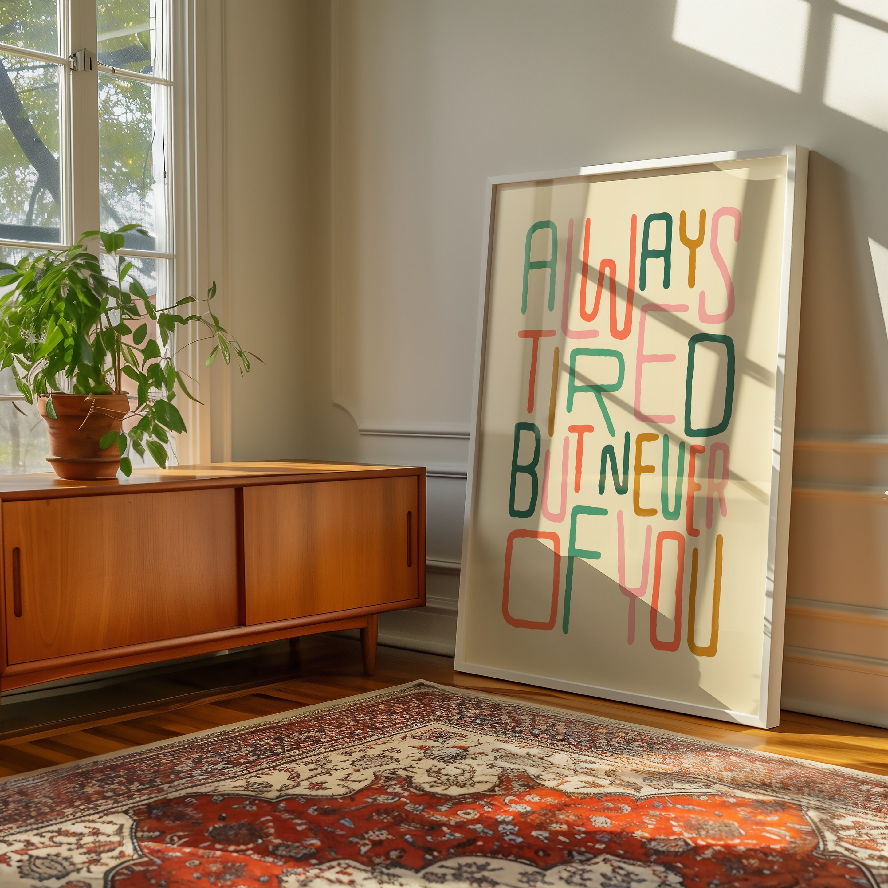 "Always Tired Two" Giclee Print – Pretty Salty Co.