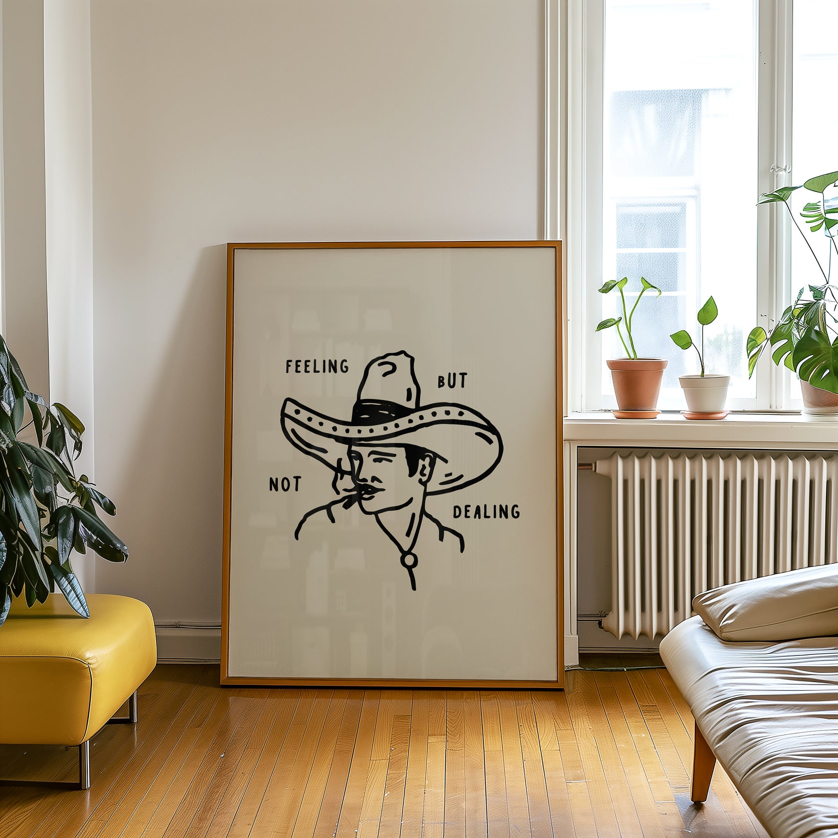 "Feeling But Not Dealing" Giclee Print – Pretty Salty Co.