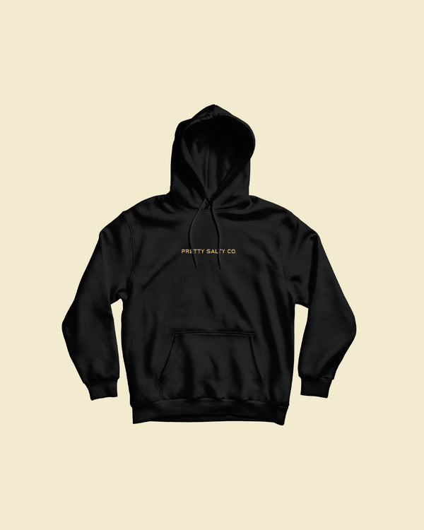 "Sunday Naps Club" Hoodie Black – Pretty Salty Co.